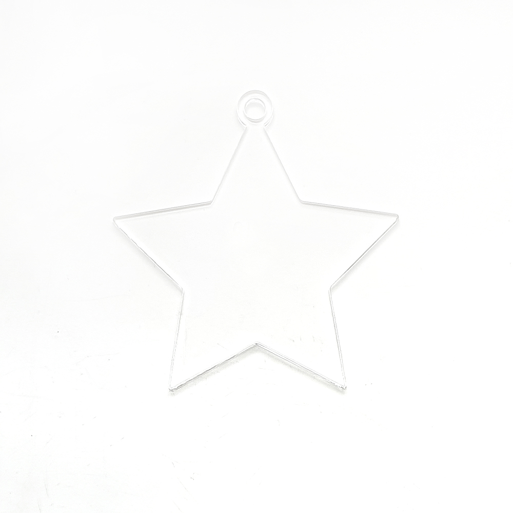 SVG Bauble Blank - Star 360 Lasers