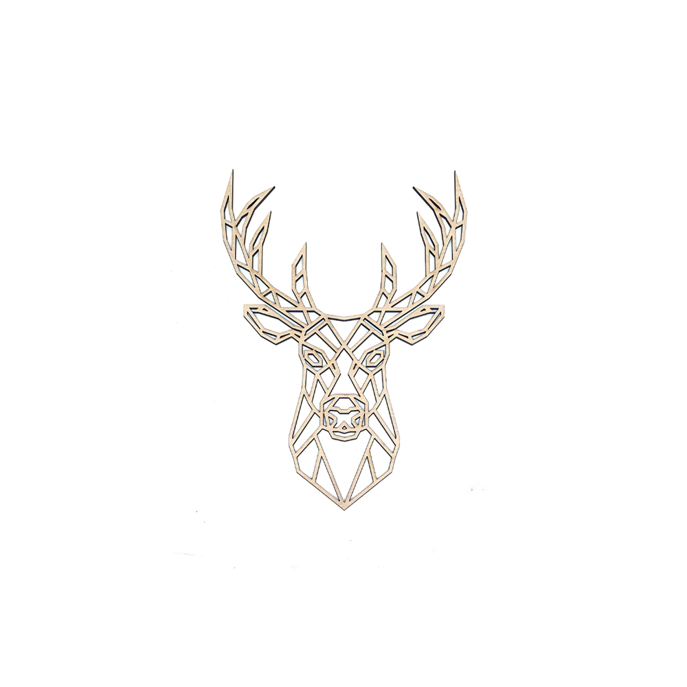 Geometric Stag - PLY Medium 360 Lasers