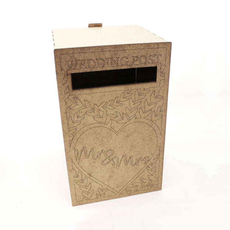 Personalized Wedding Mailbox Extra Large PERSONALISED Wedding Post