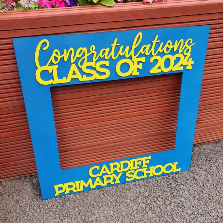 School Leavers Selfie Frame 360 Lasers
