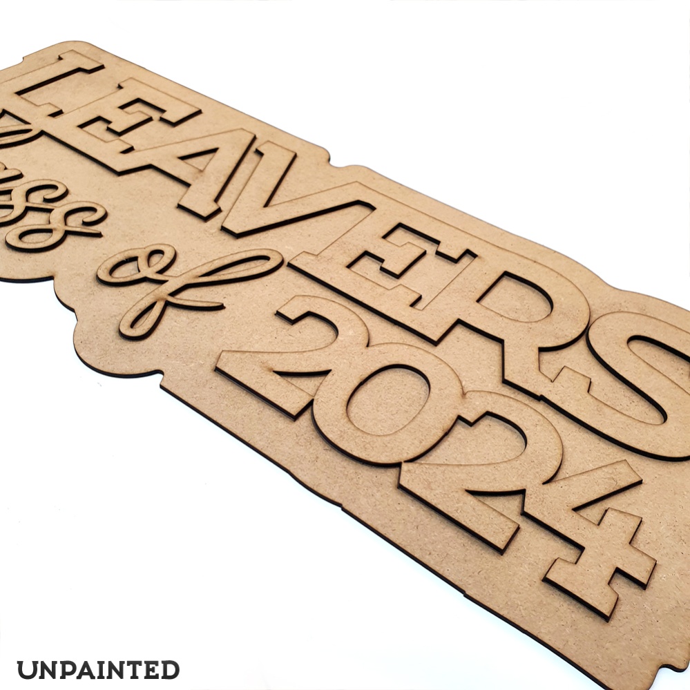 Leavers Class of 2024 Sign 360 Lasers