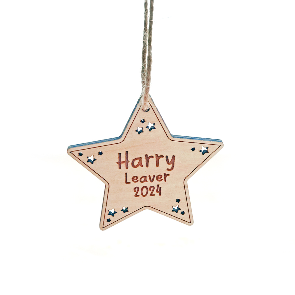 School Leavers Personalised Star 360 Lasers