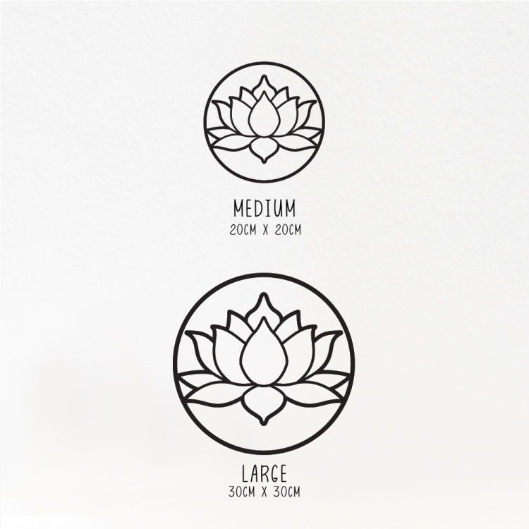 Lotus Flower Wall Art – MDF, Plywood, & Acrylic | DIY Craft & Home ...