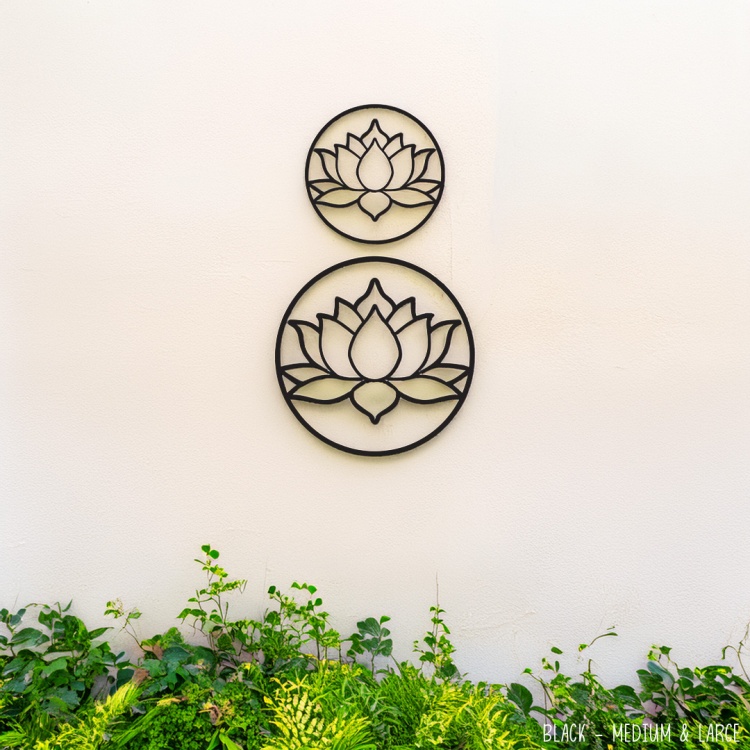Lotus Flower Wall Art – MDF, Plywood, & Acrylic | DIY Craft & Home ...