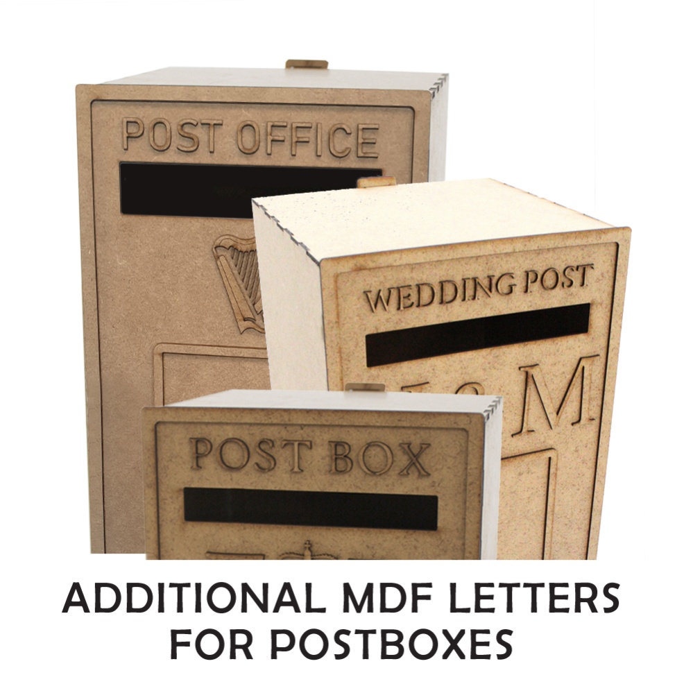 Personalised MDF Wedding Post Boxes | Stylish & Secure Card Collection ...