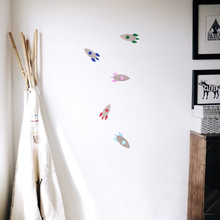 Mini Rocket Set - Fully Mirrored 360 Lasers