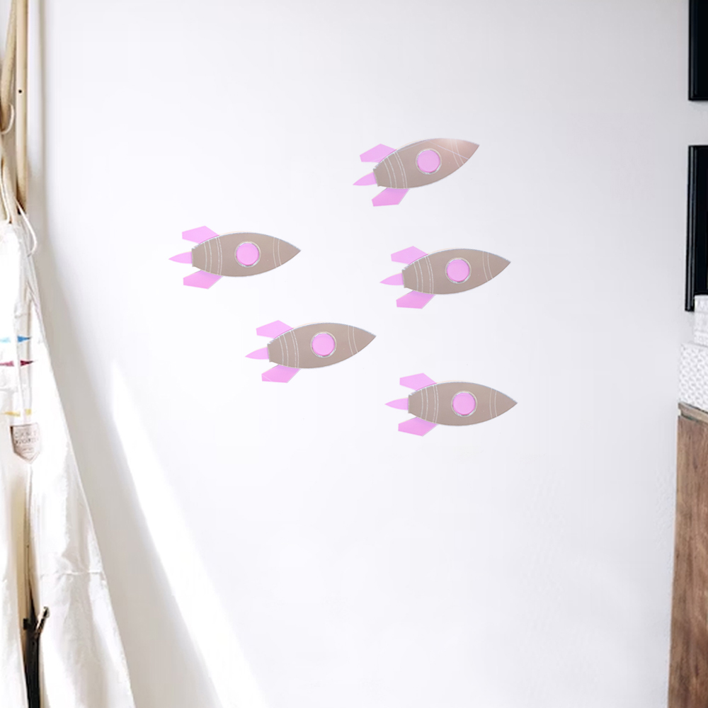 Mini Rocket Set - Baby Pink & Mirror 360 Lasers