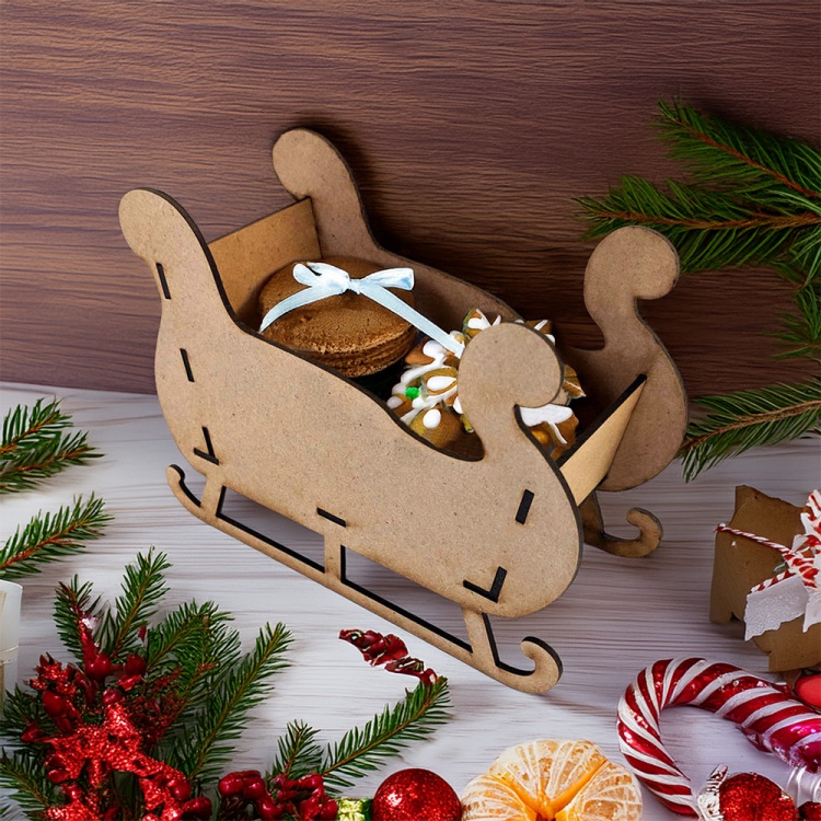 Santa Sleigh 360 Lasers