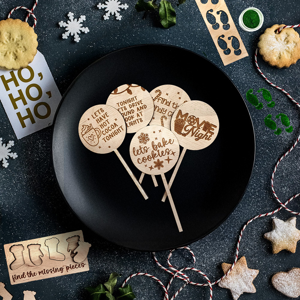 Wooden Elf on the Shelf Props – Customizable Christmas Accessories 360 ...