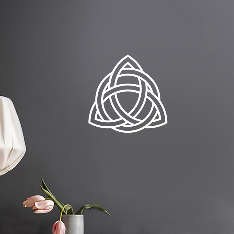 Celtic Knot 2 - White 360 Lasers