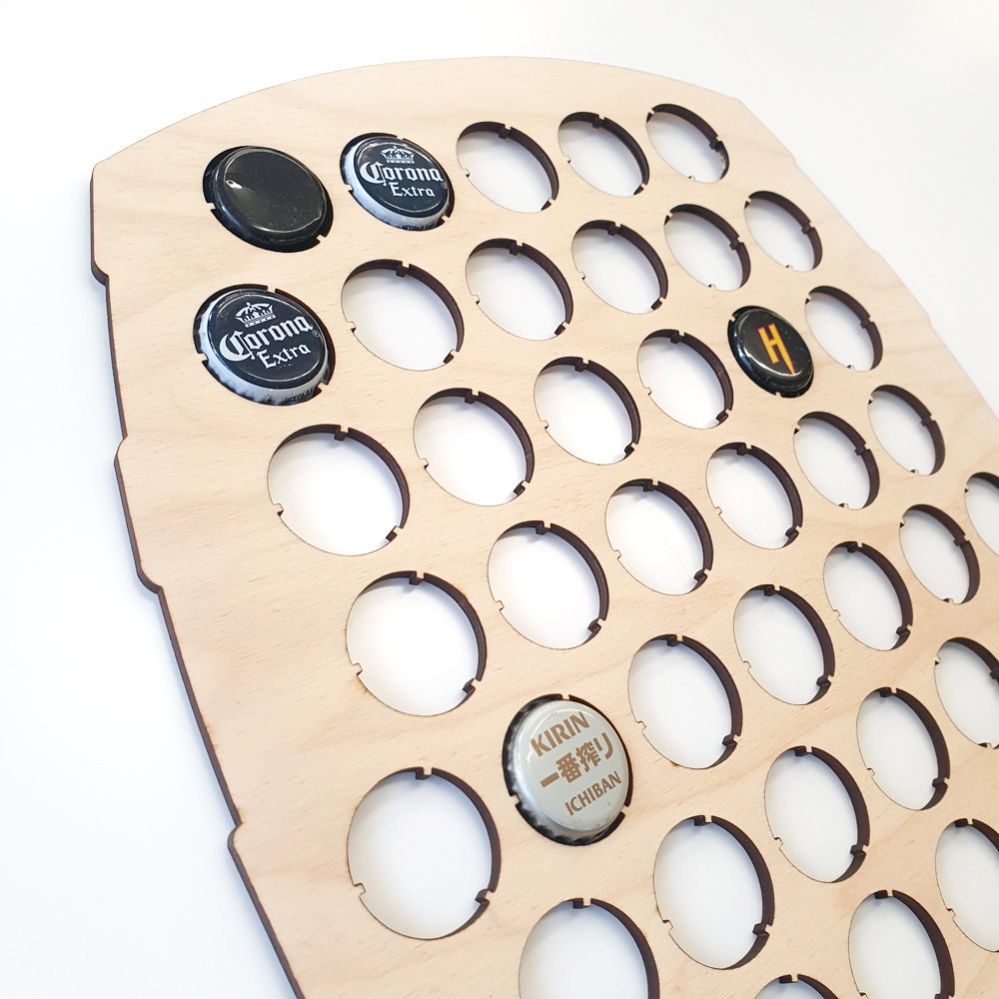 Bottlecap Holder Barrel 360 Lasers