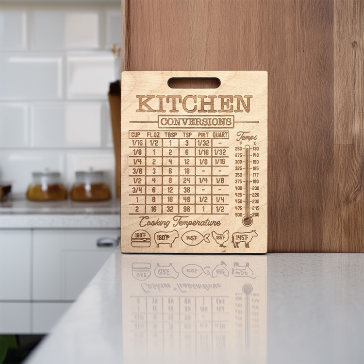 Magnetic Kitchen Conversion Chart – Baking Measurements & Oven Temp ...
