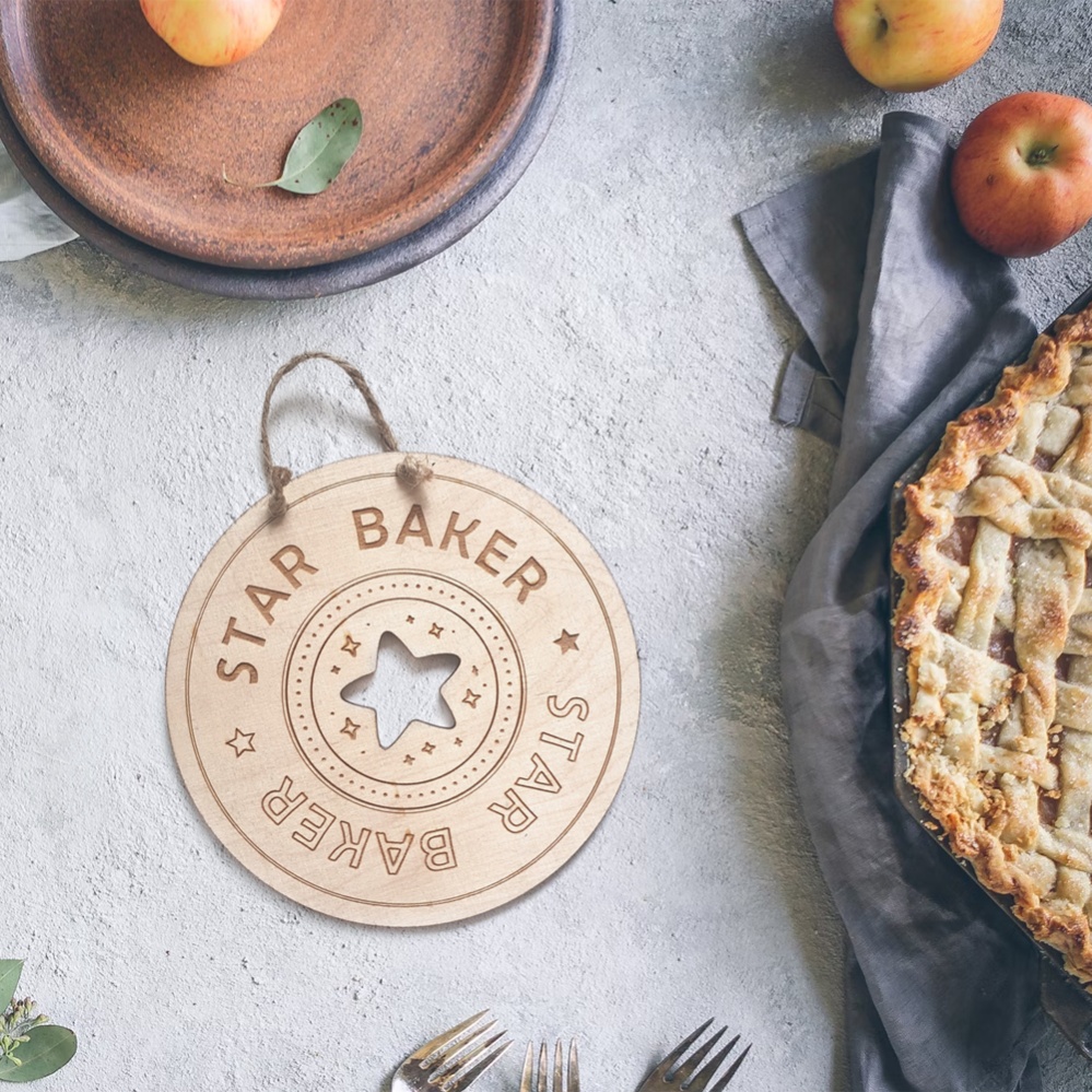 "Star Baker" Keyring 360 Lasers