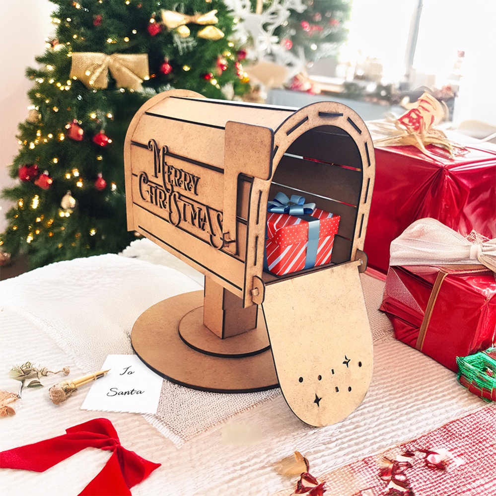 US Mail Post box – Versatile Gift Holder & Decoration 360 Lasers