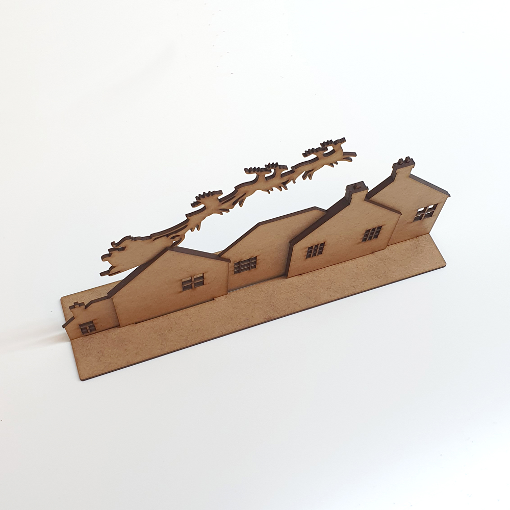 Santa Sleigh 360 Lasers