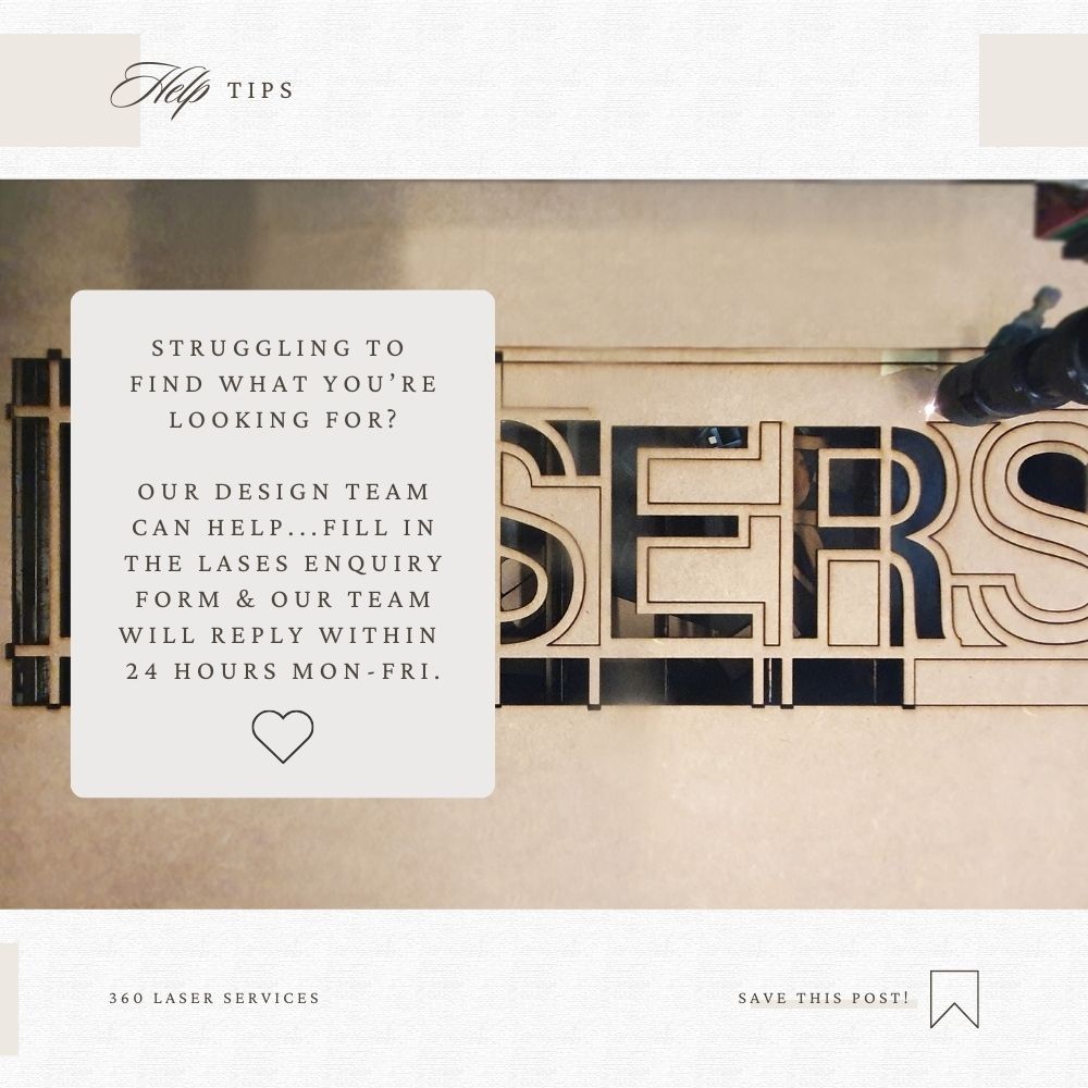 Laser Cutting Service 360 Lasers