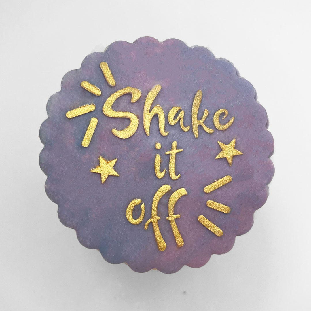 Shake It Off Stencil 360 Lasers
