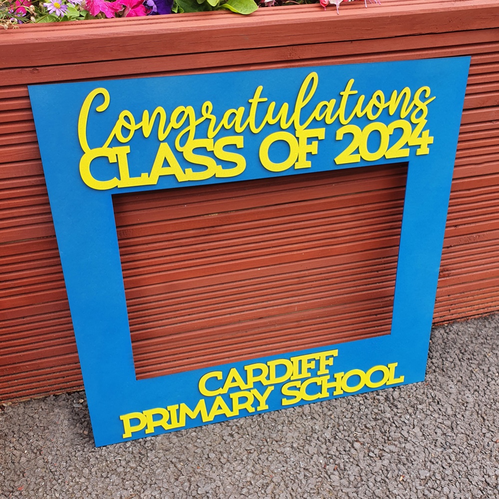 School Leavers Selfie Frame 360 Lasers