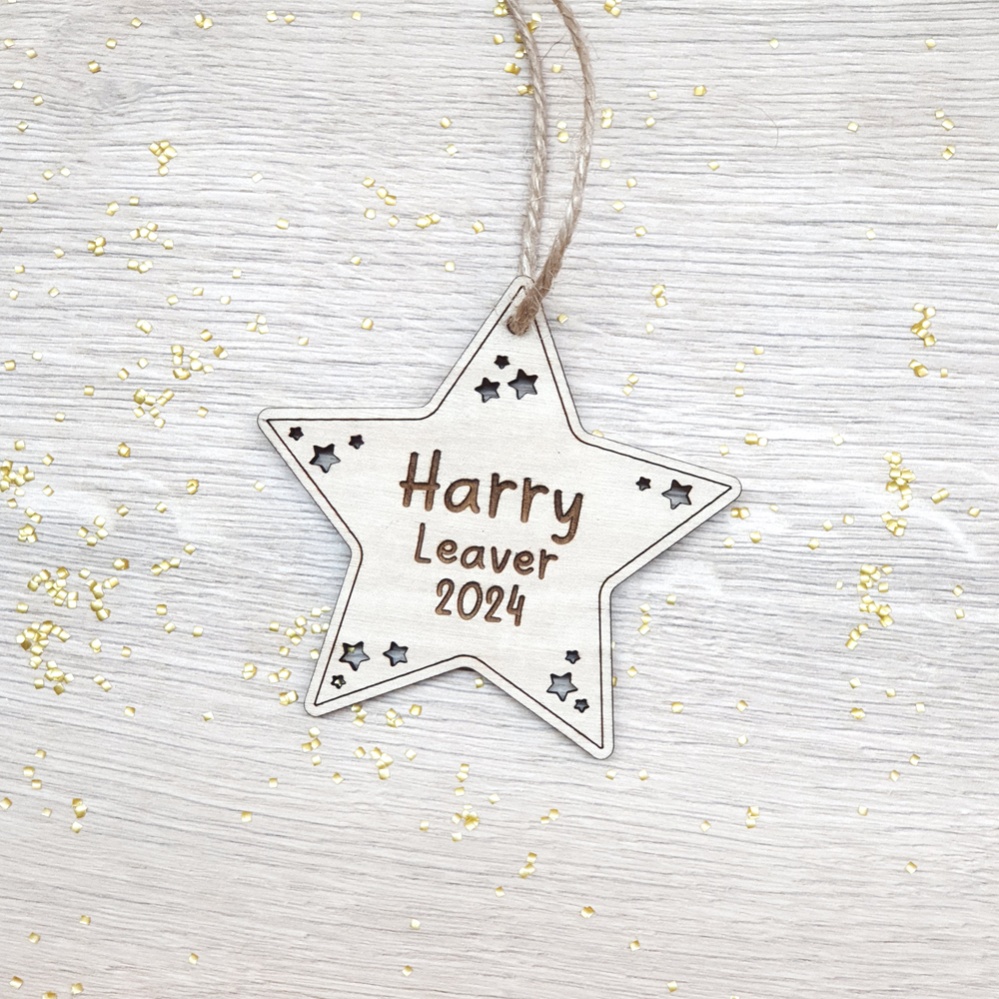 School Leavers Personalised Star 360 Lasers