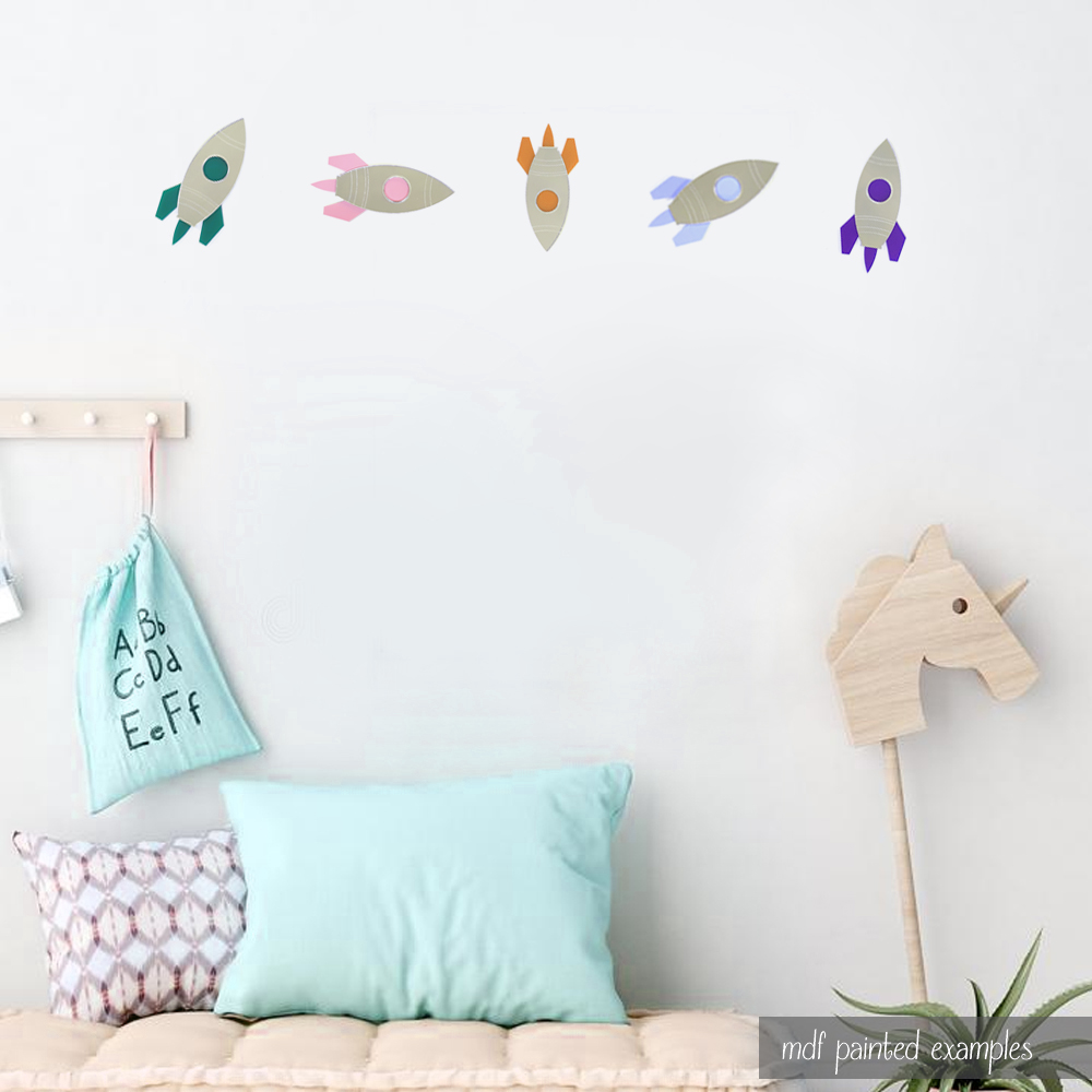 Mini Rocket Set - Fully Mirrored 360 Lasers