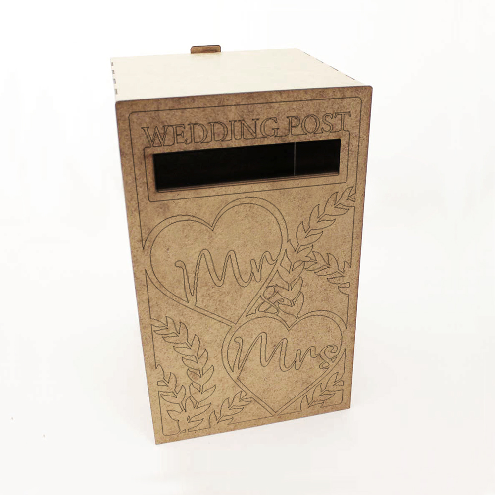 Two Hearts Post Box 360 Lasers