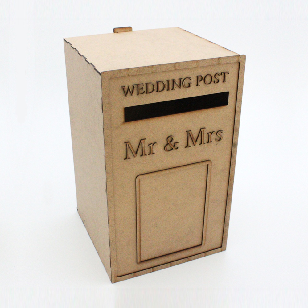 Wedding Postbox Sign 360 Lasers