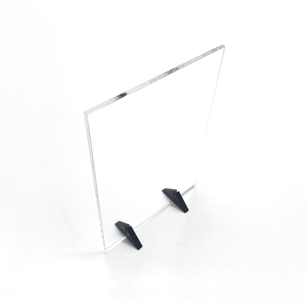 Rectangle Acrylic Blank Table Sign - Clear 360 Lasers